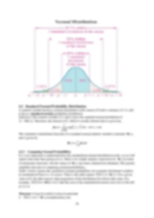 Probability and statistics 2 | Lecture notes Mathematics | Docsity