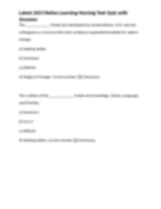 Latest 2023 Relias Learning Nursing Test Quiz with Answers | Exams ...