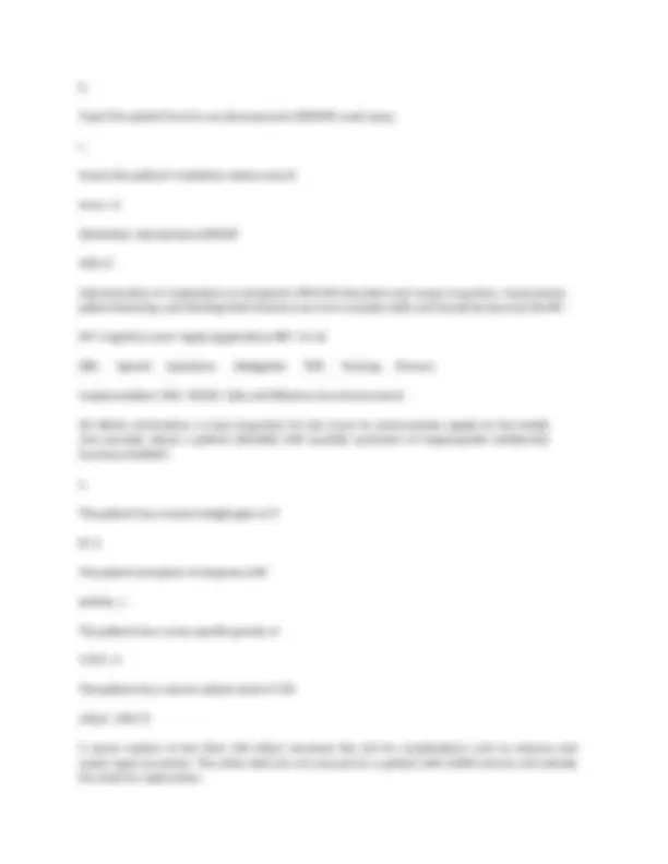 Nursing Assessment: Endocrine System Questions and Answers | Exams ...