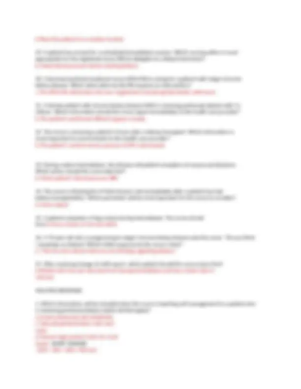 Nursing Assessment: Endocrine System Questions and Answers | Exams ...