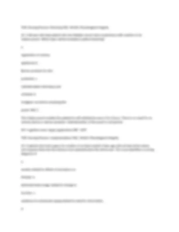 Nursing Assessment: Endocrine System Questions and Answers | Exams ...