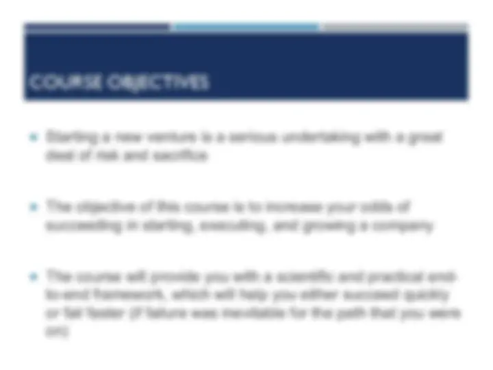 Entrepreneurship Course Syllabus: A Scientific and Practical Framework for Success | Lecture ...