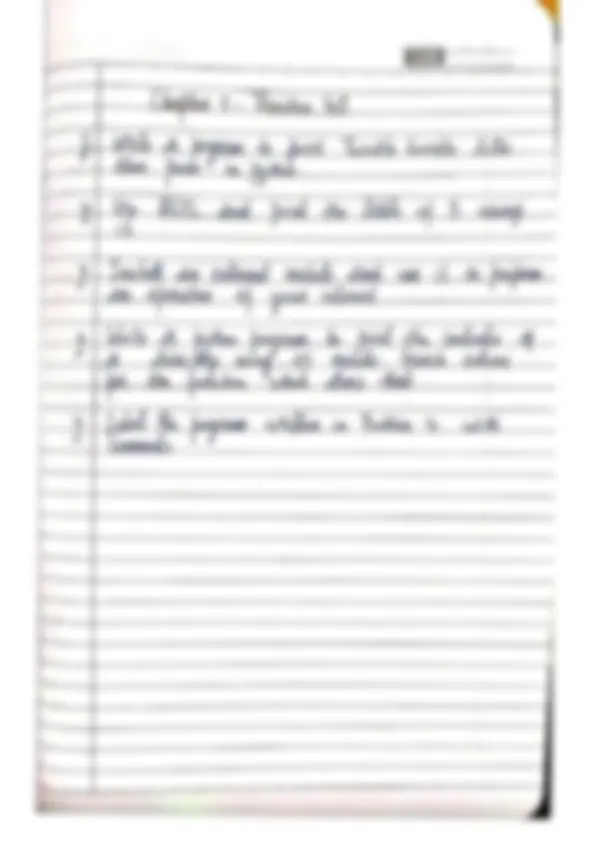 Python programming complete hand written notes | Study notes ...