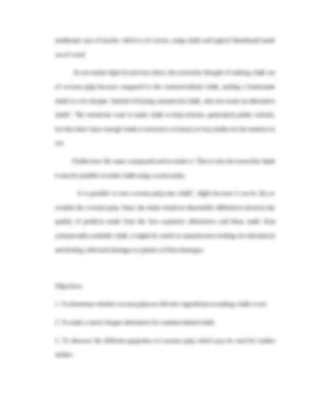 The Feasibility of coconut pulp as an alternative chalk | Study notes ...