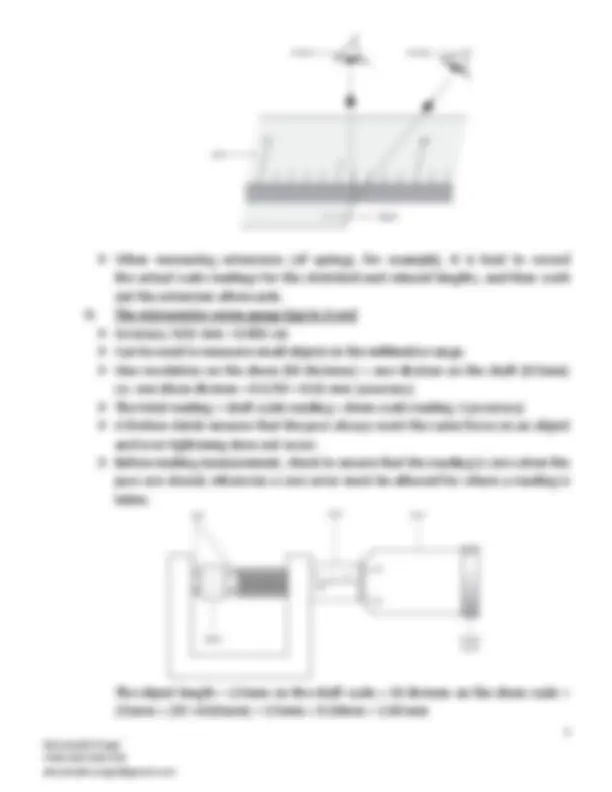 CAMBRIDGE OL PHYSICS PAPER-6 REVIEW | Exams Chemistry | Docsity