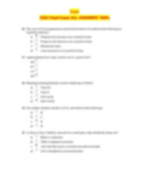 ISSA CERTIFICATION EXAM LATEST 2023-2024 QUESTIONS AND VERIFIED ANSWERS ...