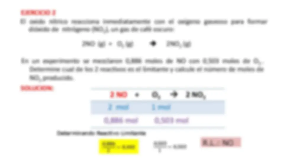 Ejercicios Resueltos de Estequiometría en Química General | Ejercicios ...