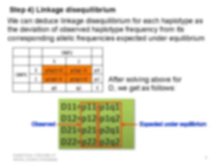 Introduction to different measures of linkage disequilibrium ...