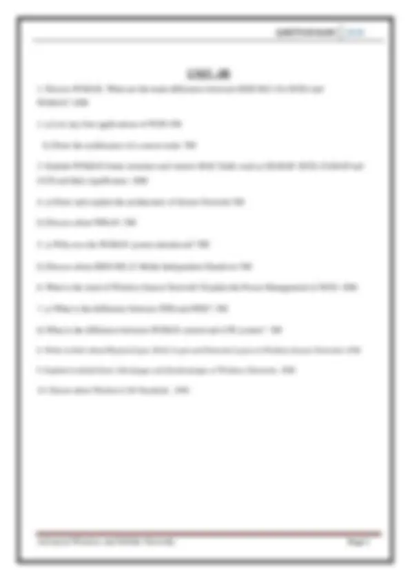 Question Bank for Advanced Wireless and Mobile Networks | Study notes ...