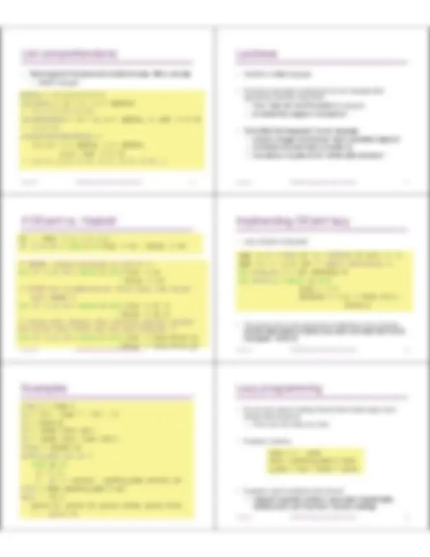 Introduction To Haskell Programming Language Lecture Notes Programming Languages Docsity