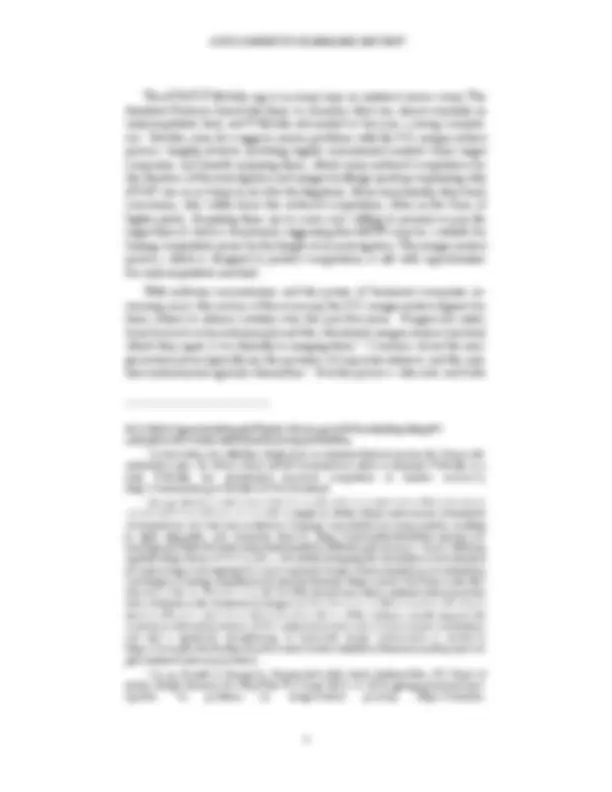 ANTICOMPETITIVE MERGER REVIEW | Exams Financial Management | Docsity