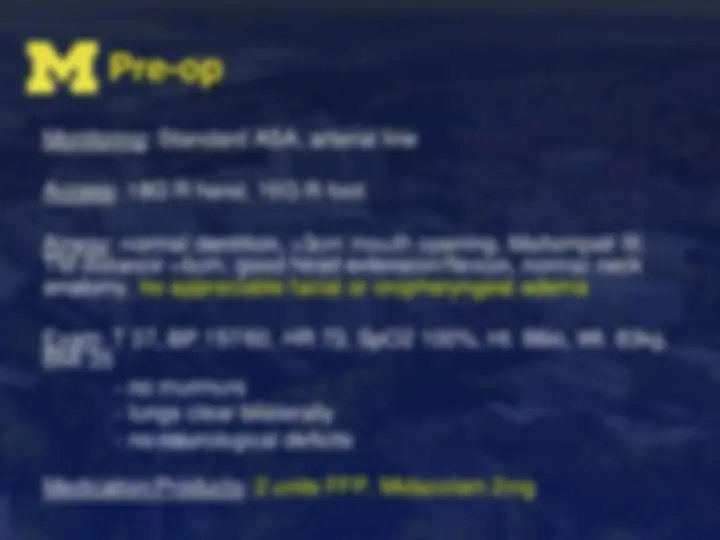 Hereditary Angioedema: Anesthetic Considerations and Management of ...