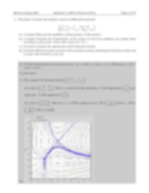 Solutions to Math 53 Math 53 Practice Final | Exams Algebra | Docsity