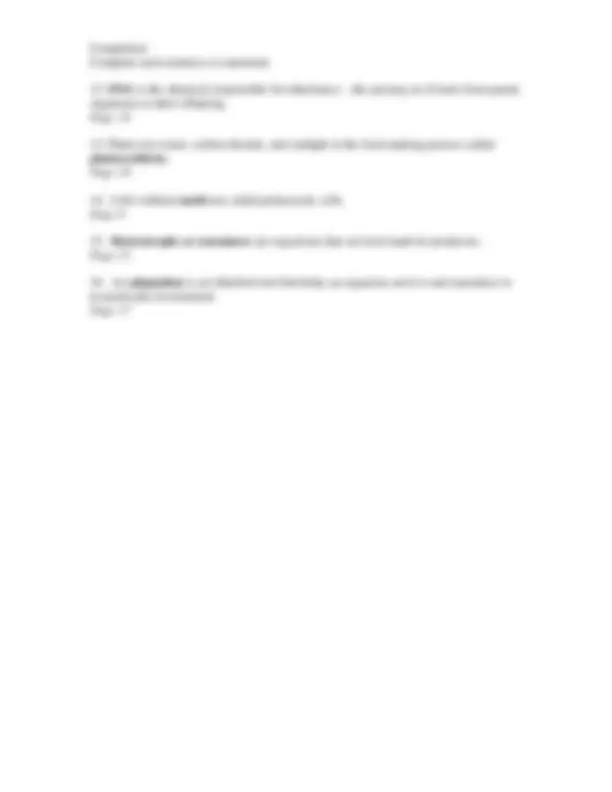 Biology Practice Test: Chapter 1 | Exams Cell Biology | Docsity