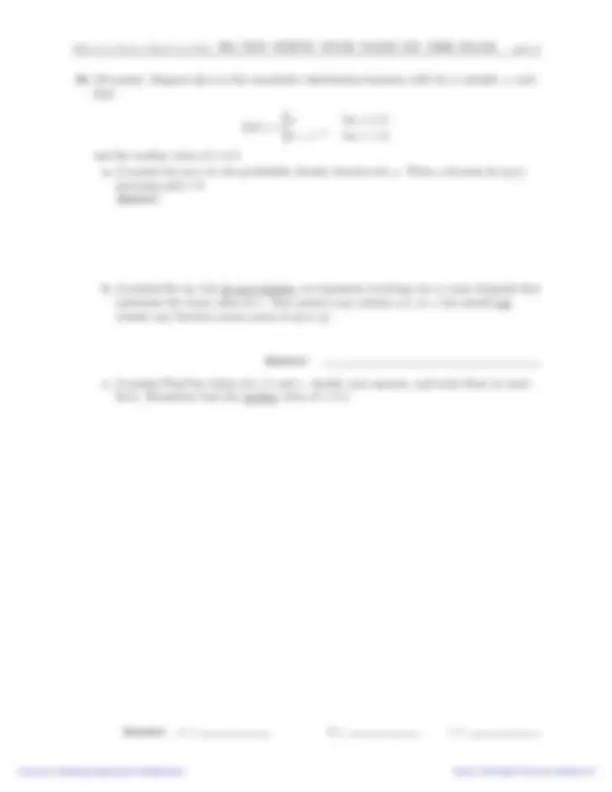 Probability and Statistics Practice Problems for Math 116 Exam 2 ...