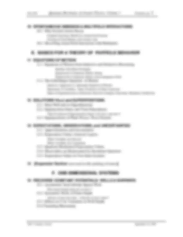 Quantum Mechanics and Atomic Physics Table Of Contents | Exercises Quantum Mechanics | Docsity