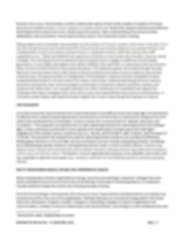 Rationale for Restructure | Summaries Corporate Finance | Docsity