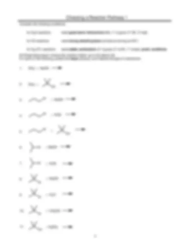 Introduction to SN2, E2, SN1, and E1 Mechanisms | Lecture notes Organic ...
