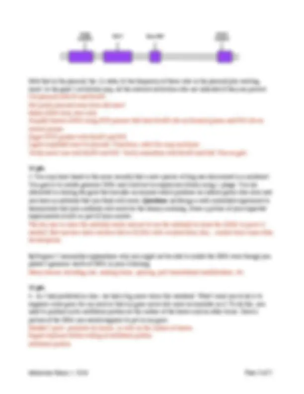 Molecular Biology Exam #1 - Learning the Tools | Exams Molecular ...