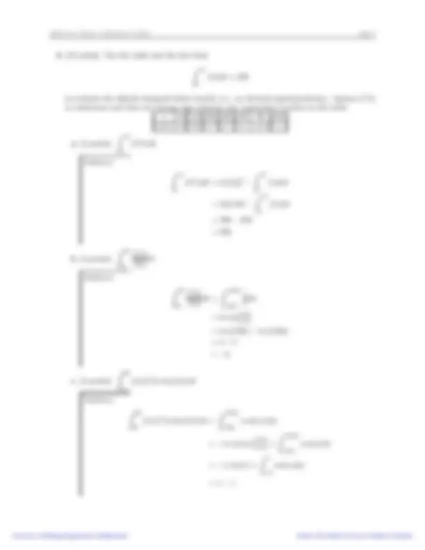 Math 116 Exam 1 Practice Problems: Solutions and Explanations | Summaries Number Theory | Docsity