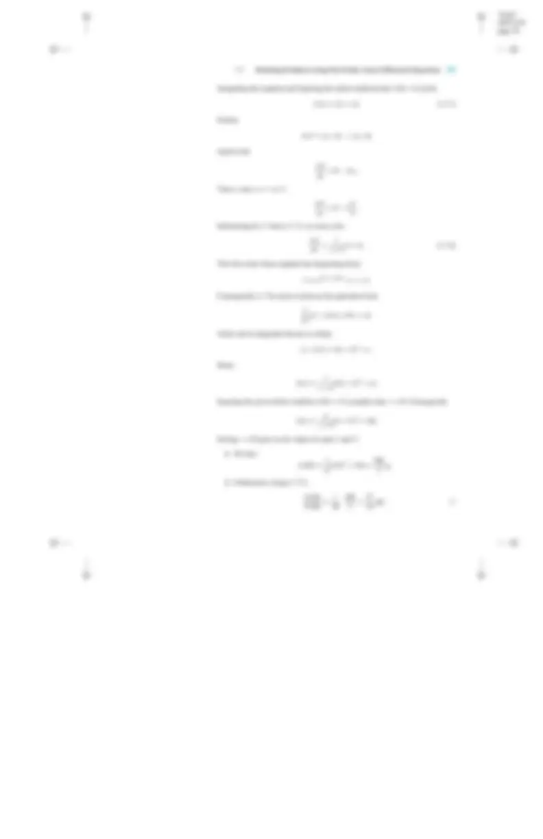 1 7 Mixing Problems Study Notes Differential Equations Docsity
