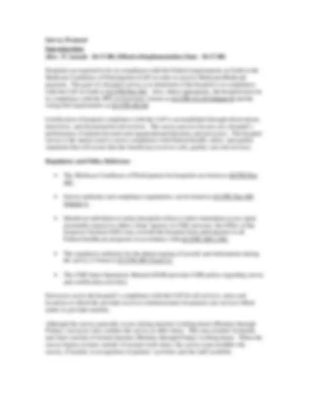 State Operations Manual for Hospitals | Study notes Surgical Pathology ...