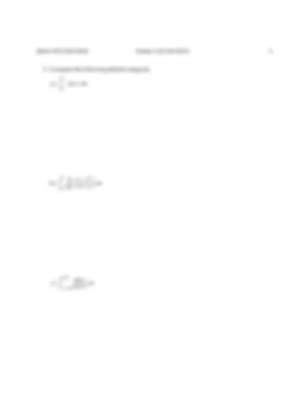 Math 1910 Prelim I Exam | Exams Calculus | Docsity