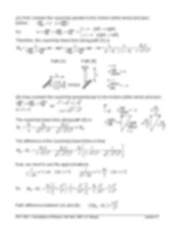 LECTURE #27 – SUMMARY SECTION V. SPECIAL ... | Lecture notes Relativity ...