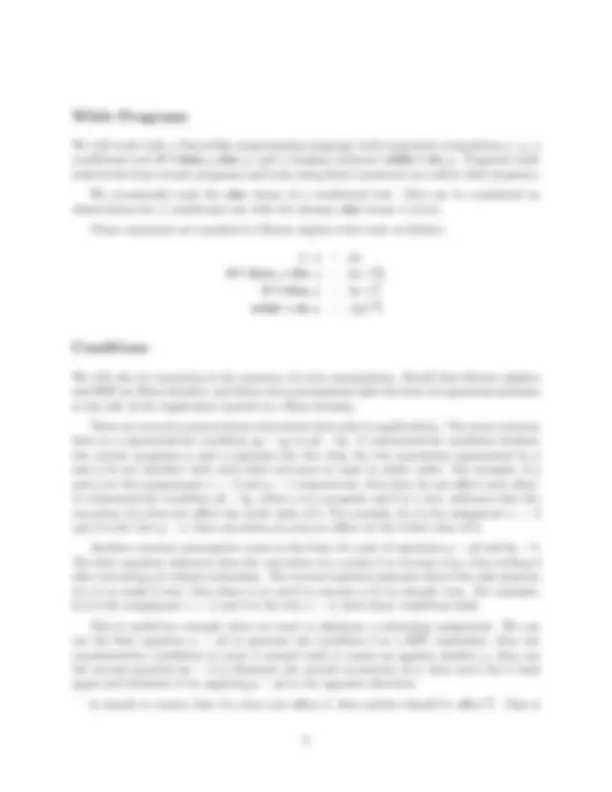 Introduction to Kleene Algebra Lecture 12 | Lecture notes Algebra | Docsity