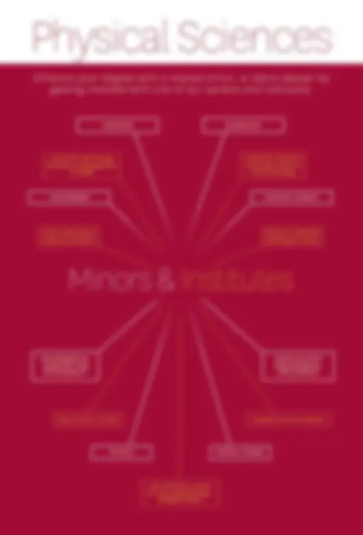 Physical Sciences Majors | Study notes Physical Chemistry | Docsity