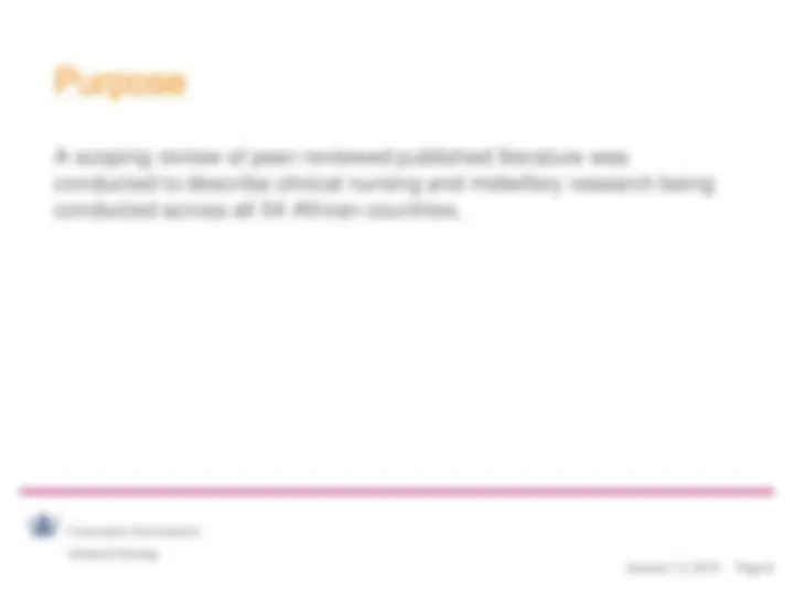 Building a Sustainable Clinical Nursing and Midwifery Research Network ...
