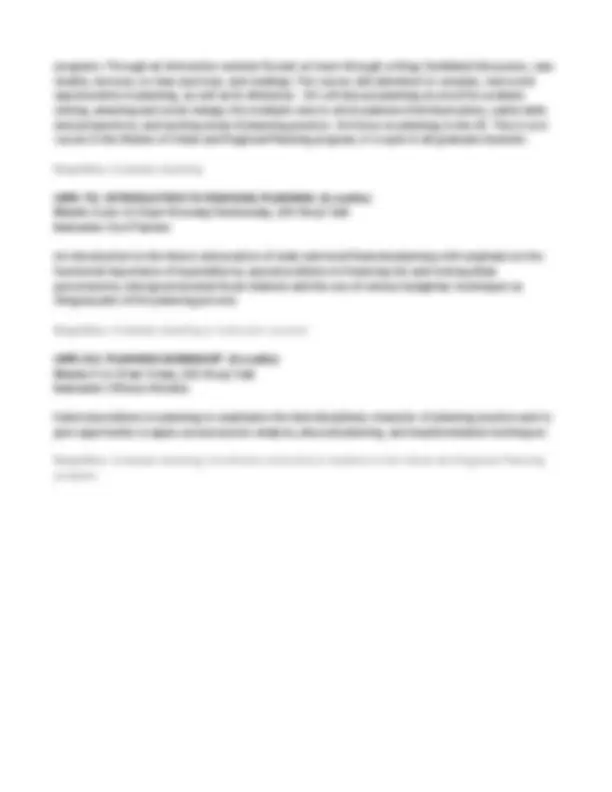 Fall Semester 2019 Course Descriptions for MS Urban and Regional ...
