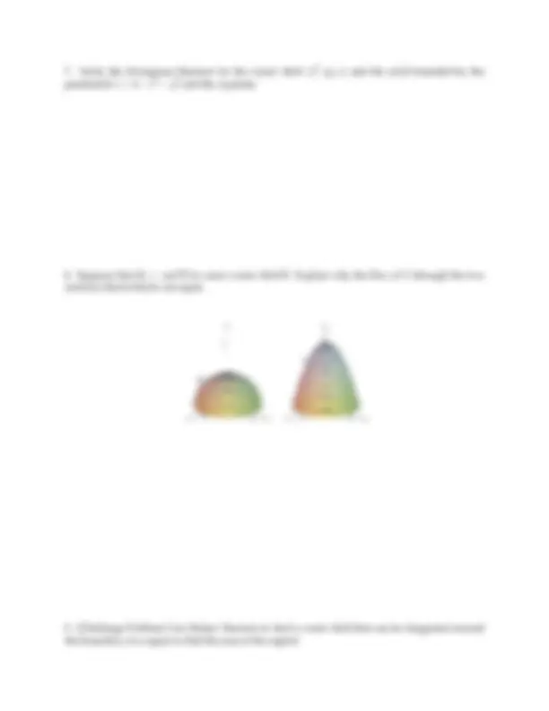 MIT Calculus III: Surface Integrals, Divergence Theorem, and Stokes' Theorem Worksheet | Study ...