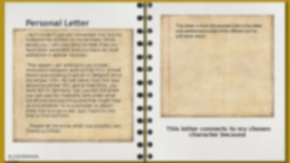 World War II Scrapbook | Schemes and Mind Maps Law | Docsity