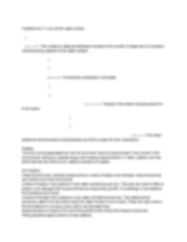 IGCSE Biology Notes on Human Influences on Ecosystem | Lecture notes ...