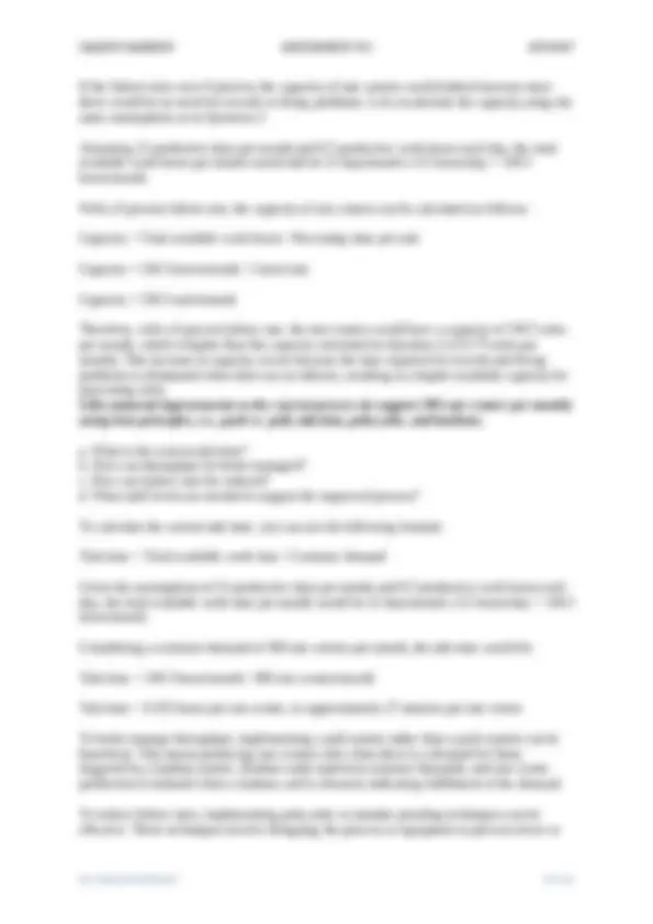 POSSIBLE CAUSE - Lack of staff, unorganized medical store, legal documentation and paperwo ...