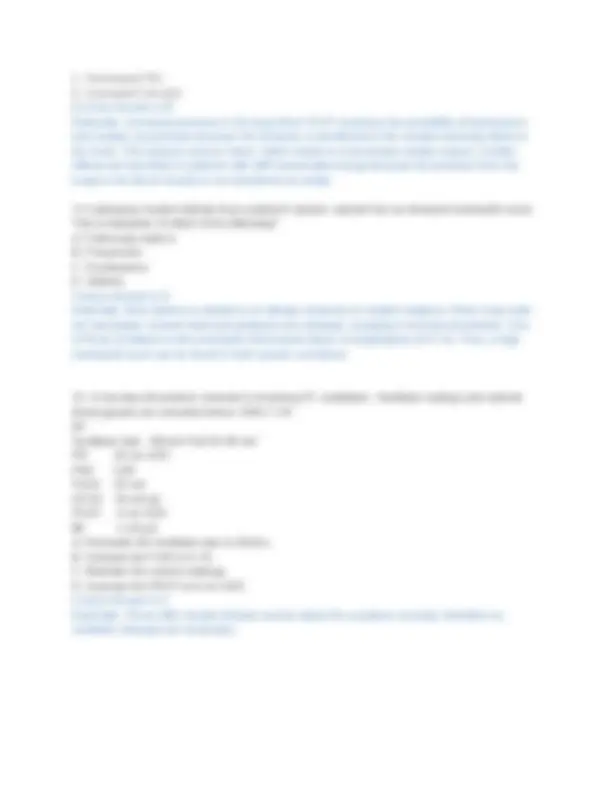 Gary Persing Answer Test 1 2022.dox | Cheat Sheet Telemedicine | Docsity