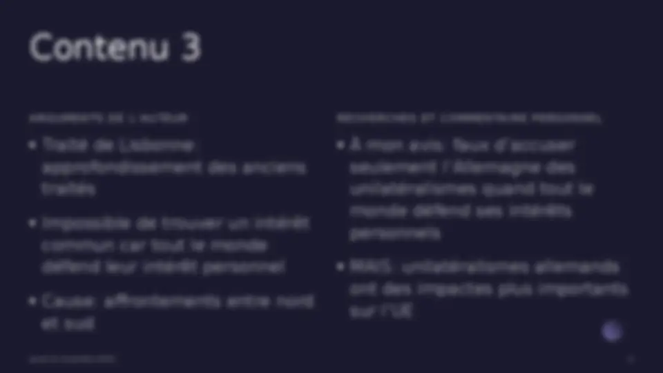 De la question allemande à la question européenne, Hans Stark PP slides ...