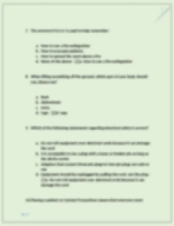 Prophecy Core Mandatory Part 1 Winter 2022/2023, all answered 100% ...