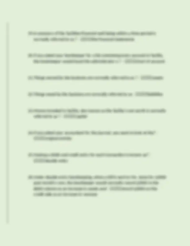NAB Finance Study Guide | Exams Finance | Docsity