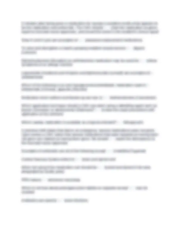 Certified Medication Aide Review Latest Study Guide | Exams Nursing ...