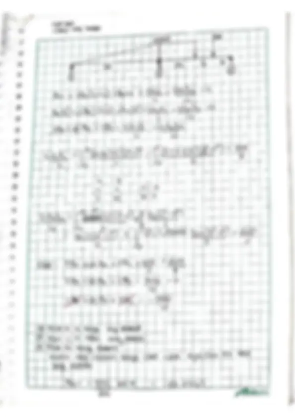 Theory of Structures Noteviewer | Exercises Structural Analysis | Docsity