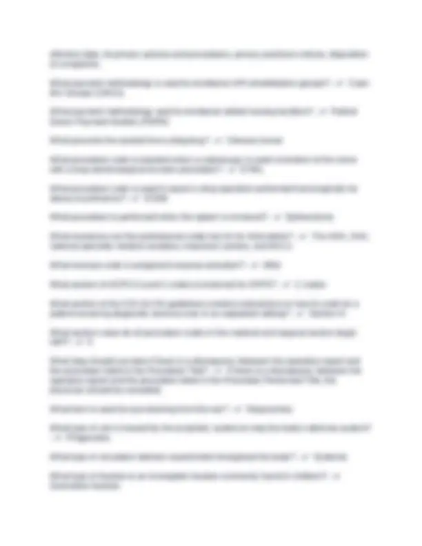 COC 2022 - FINAL EXAM STUDY QUESTIONS (SET 11) with Answers | Exams ...