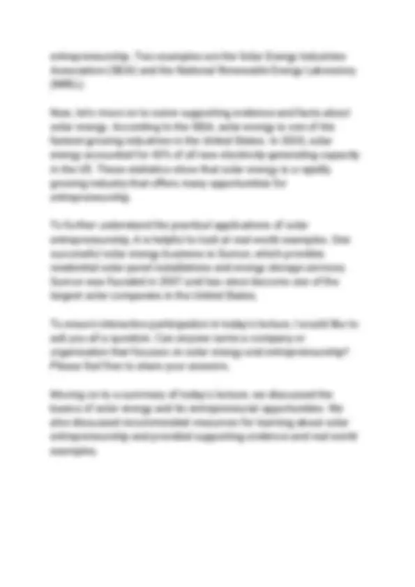 A Comprehensive Outline for Final Year MBA Entrepreneurial Ventures ...