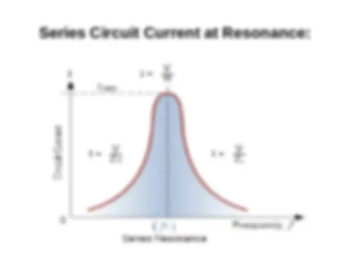 PARALLEL AND RESONANT RLC CIRCUITS | Summaries Electrical Engineering | Docsity