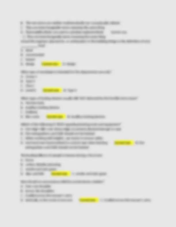 Firefighter 1 Final Test 2022/2023(Scored 100%)/Study Guide For ...