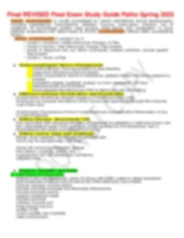 Final REVISED Final Exam Study Guide Patho Spring 2023 | Study Guides ...