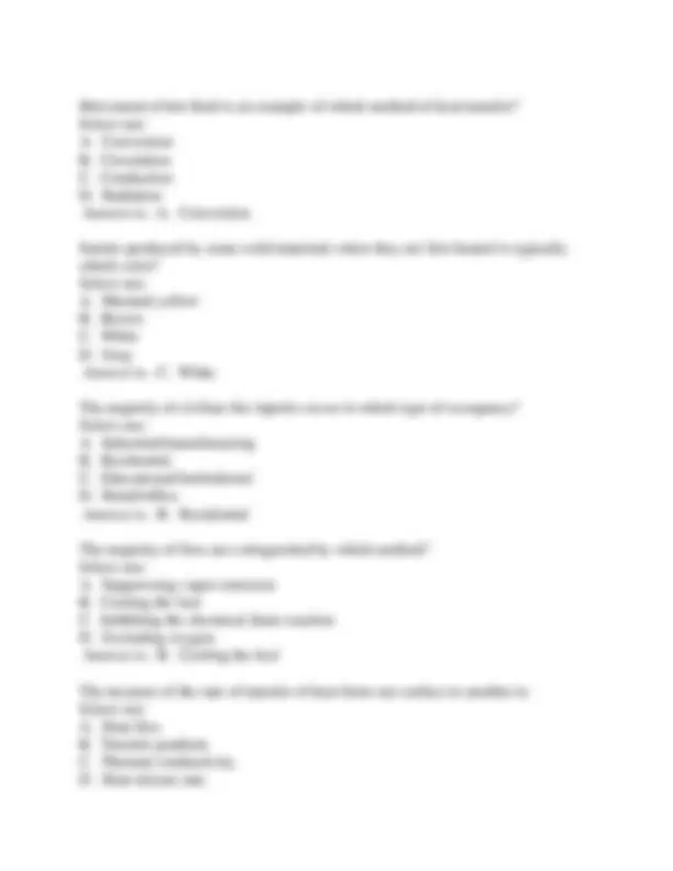 TCFP Firefighter I/II Chapters 1-5 Test LATEST UPDATED COMPLETE ...
