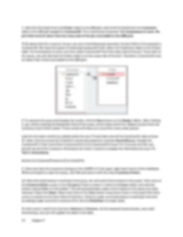 A Complete Guide to MICROSOFT ACCESS | Slides Computer Science | Docsity