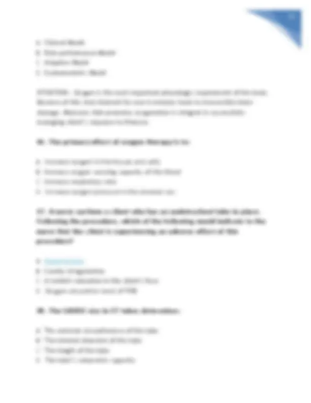 Fundamentals of Nursing Exam 15: NLE Pre-Boards (100 Items) | Exams ...